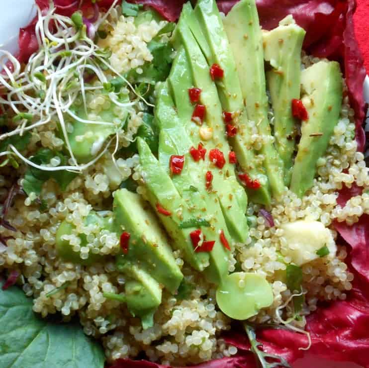 Quinoa and Avocado Salad – Marshford Organic Foods