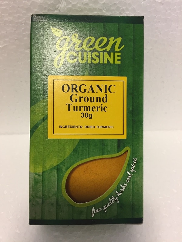 Green Cuisine Ground Turmeric 30g – Marshford Organic Foods