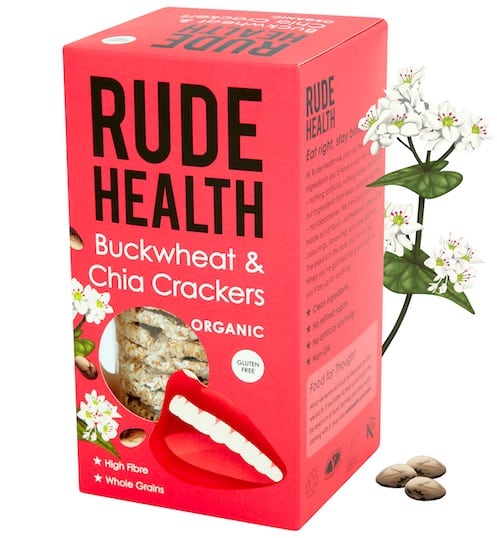 Rude Health Buckwheat & Chia Seed Crackers 150g – Marshford Organic Foods