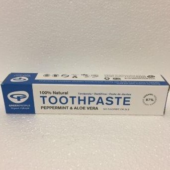 Green People Peppermint Toothpaste 50ml – Marshford Organic Foods
