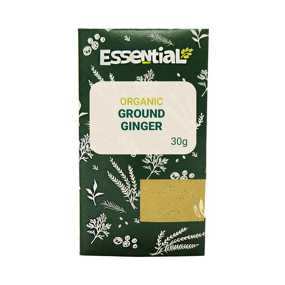 Essential Ground Ginger 30g – Marshford Organic Foods