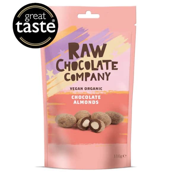 Raw Chocolate Company Chocolate Almonds 100g – Marshford Organic Foods